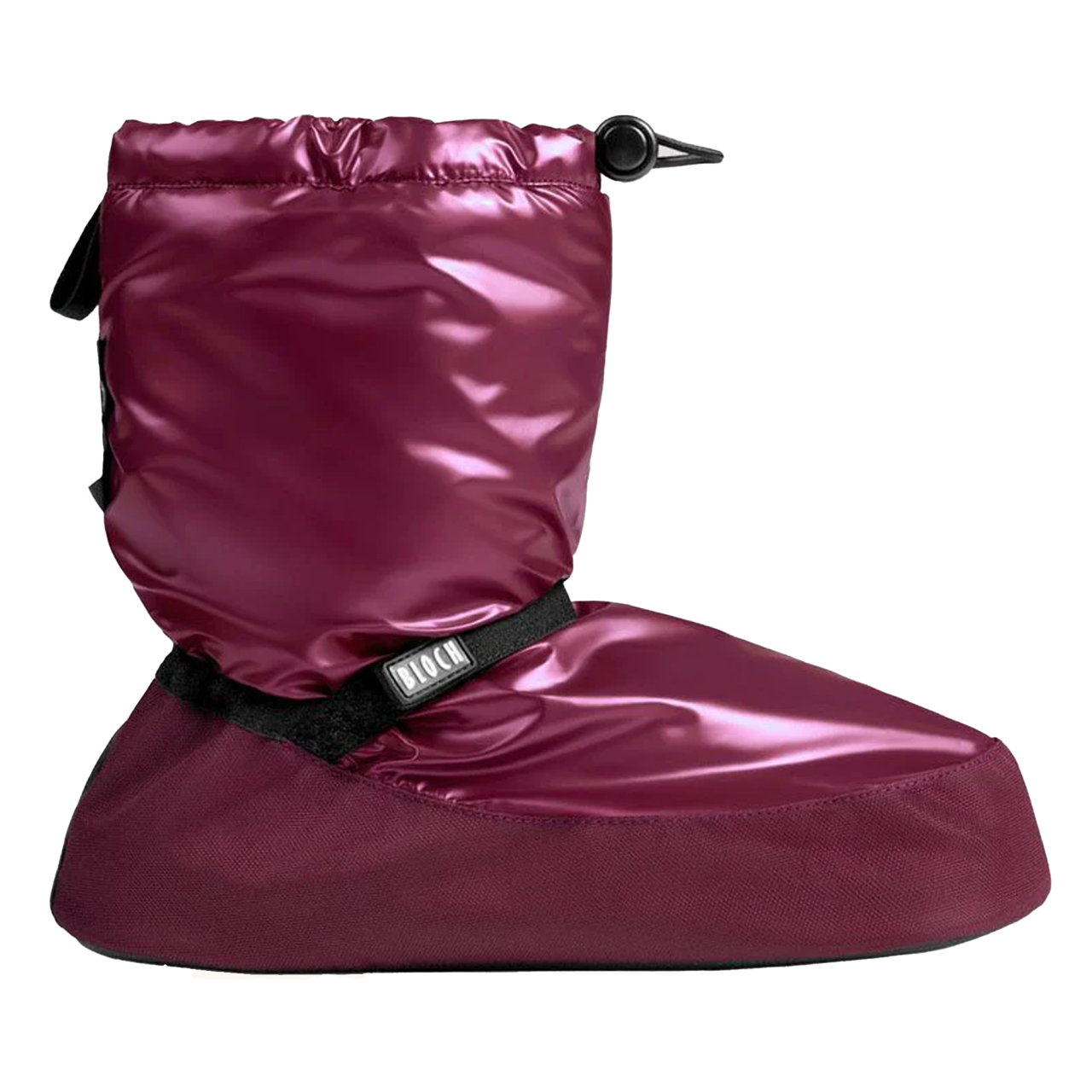 Bloch booties, zahrievacia obuv pre deti Metalic - Bordová - Burgundy ...